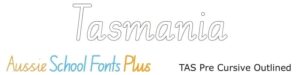 Tasmanian Modern Cursive style (TAS) » EdAlive Online Learning