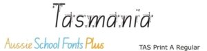 Tasmanian Modern Cursive style (TAS) » EdAlive Online Learning