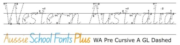 Western Australian Modern Cursive style (WA) - EdAlive Online Learning